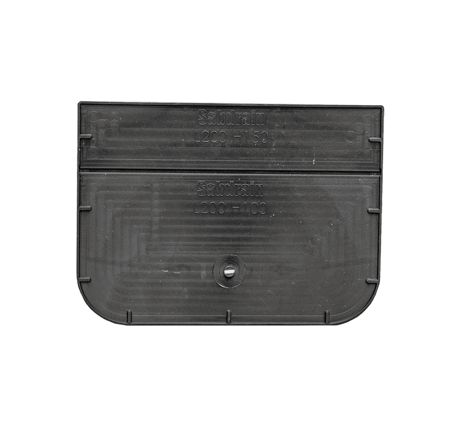 End Cap 200mm X 100mm Sabdrain 